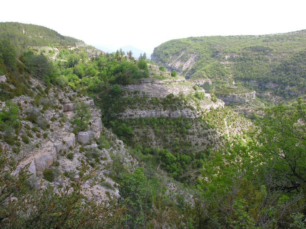 Les gorges de la Méouge Lieu remarquable Vallée de la Méouge