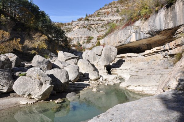 Les gorges de la Méouge Lieu remarquable Vallée de la Méouge